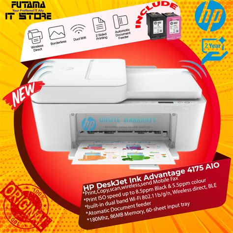 Hp Deskjet Ink Advantage All In One Printer Futama It Store