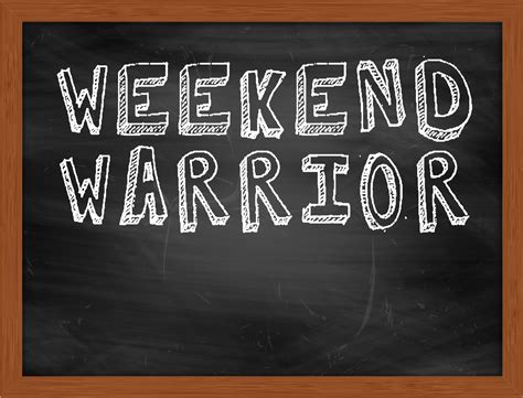 Weekend Warrior Injuries Prevention Total Health Systems