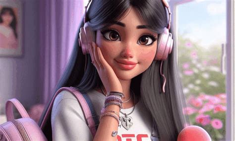 خاص ترین مدل های عکس پروفایل کارتونی دخترانه فانتزی و زیبا