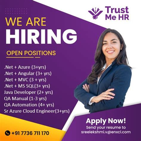 Revathy R On Linkedin Hiring Qaautomationengineer Dotnetdeveloper Azurecloudengineer