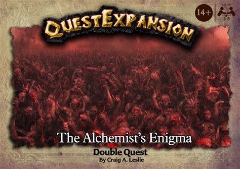 Quest Expansion The Alchemists Enigma By Craig A Leslie