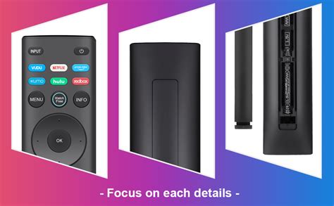 【pack Of 2】 New Universal Remote For Vizio All Led Lcd Hd