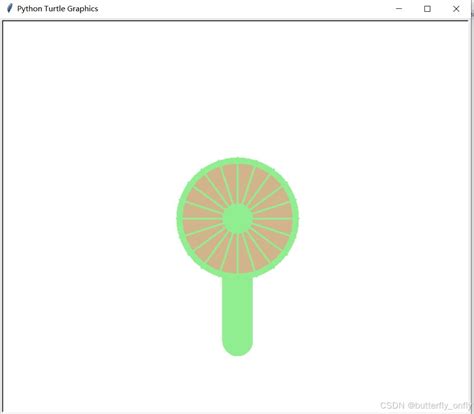 Python 海龟绘图画风扇用python画扇子 Csdn博客