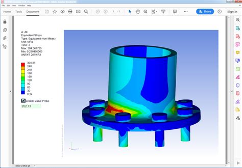 10d Pdf Examples Of Engineering Analysis Cae Simulation Results