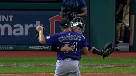 Seth Halvorsen Logra El Salvado 28072025 Los Rockies De Colorado