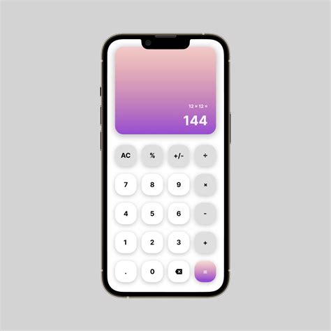 Dailyui Day 4 Calculator On Behance