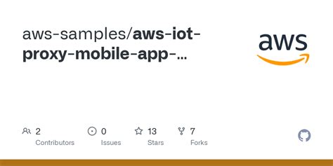 Github Aws Samples Aws Iot Proxy Mobile App Android