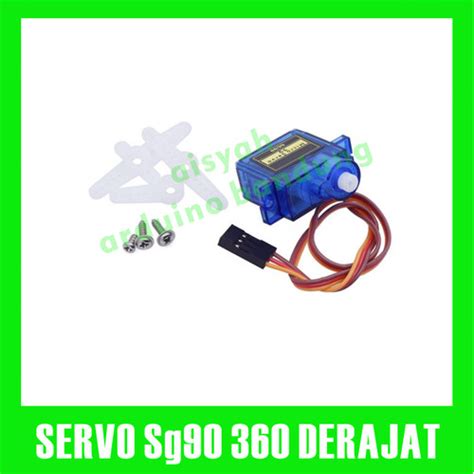 Jual Tower Pro Micro Servo 9g Sg90 360 Motor Continuous Microcontroller