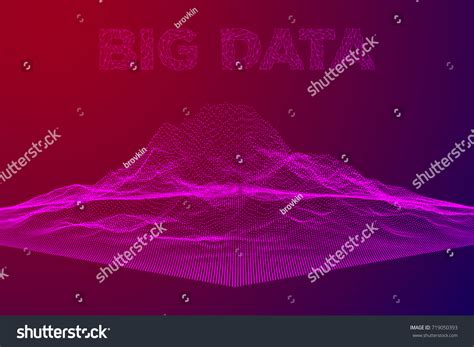 Big Data Visualization Machine Learning Algorithms Stock Vector Royalty Free 719050393