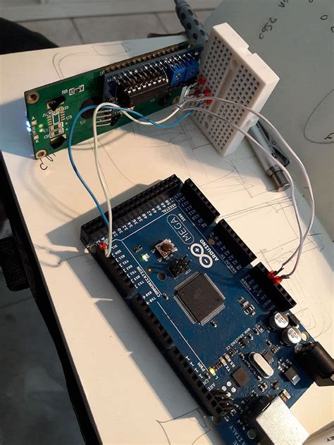 X LCD With I C Backboard Displays Arduino Forum