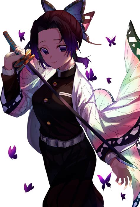 Shinobu Manga Character Anime Ninja Png