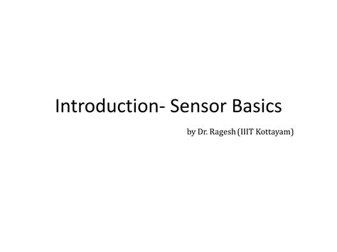 SOLUTION Introduction To IoT Sensors Studypool