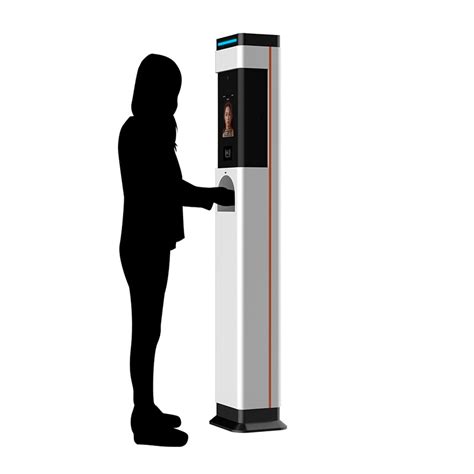 High Quality Face Recognition Temperature Measurement Kiosk