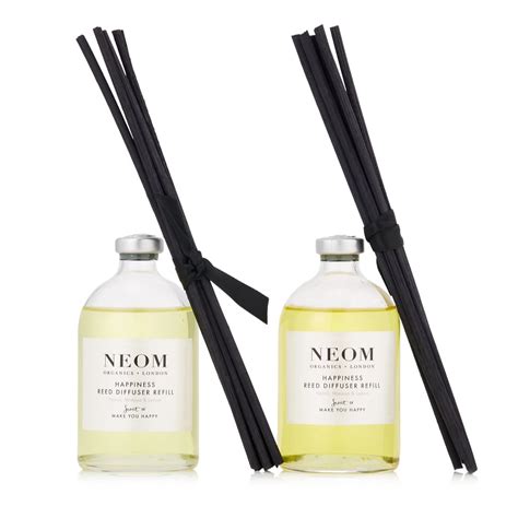 Neom Wellbeing Reed Diffuser Refill Duo 100ml Qvc Uk