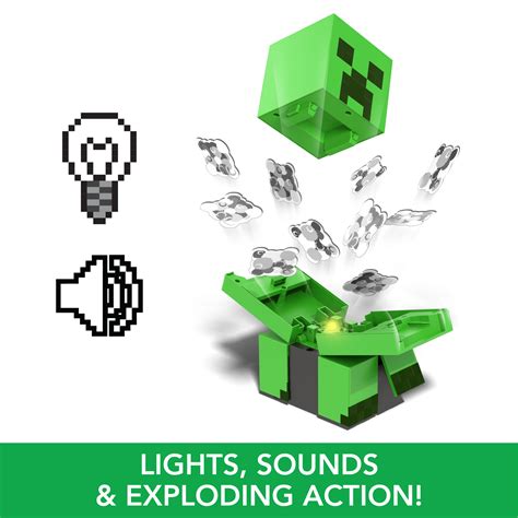 minecraft exploding rc creeper mattel