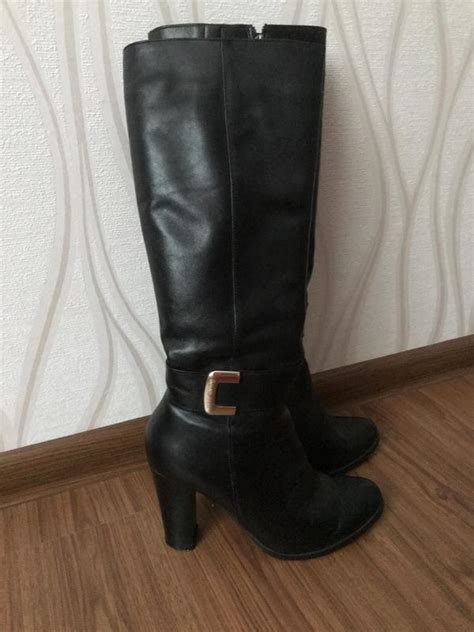 Зимові чоботи на каблуку — ціна 400 грн у каталозі Чоботи Купити жіночі