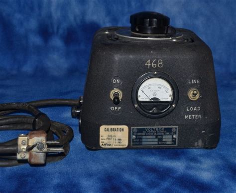 Variac Voltage Regulator Tested And Working