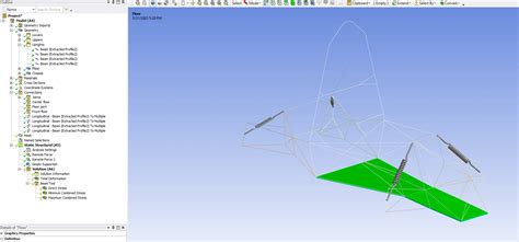 Analysis On A Chassis R Ansys