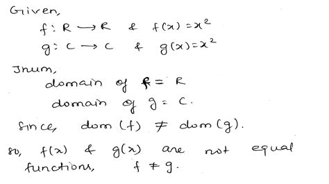 let f r → r l f x x 2 and g c → c g x x 2 where c is the