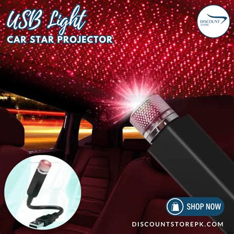 Usb Light Car Star Projector Discountstore