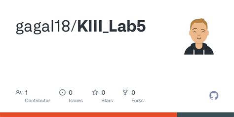 GitHub Gagal18 KIII Lab5