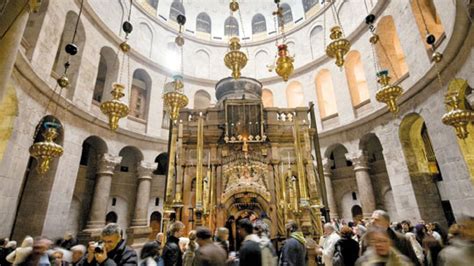 십자군에 의해 재건된 예수 부활의 성지 성묘교회 프리미엄조선