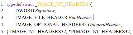 The Structure Of Nt Header Download Scientific Diagram