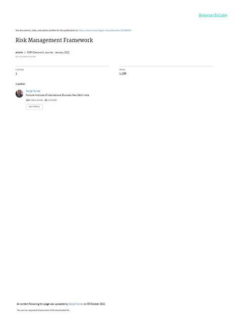 Riskmanagementframework V2 Chapter4 Pdf Risk Management Risk