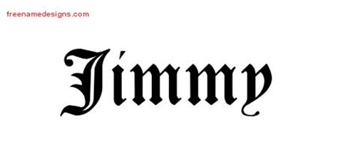 Jimmy Archives Page Of Free Name Designs