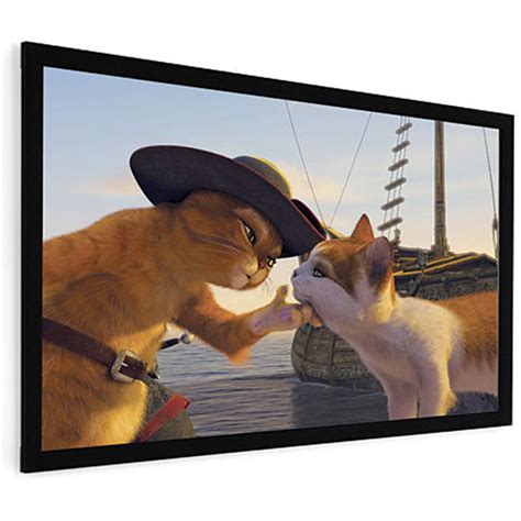 150″ Fixed Frame Projector Screen 16 9 Online Depot