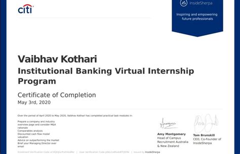 vaibhav kothari on linkedin hey i just completed institutional
