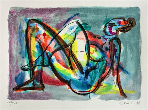 Erwin De Vries Zittend Naakt I Verkocht Kunstveilingnl