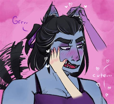 Giant Wolf Girl By Tea Ghost On Deviantart