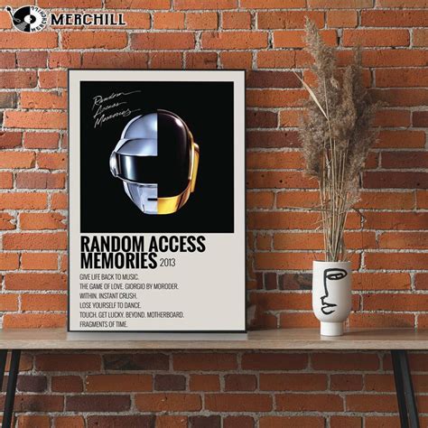 Daft Punk Random Access Memories Album Poster Music T Happy Place