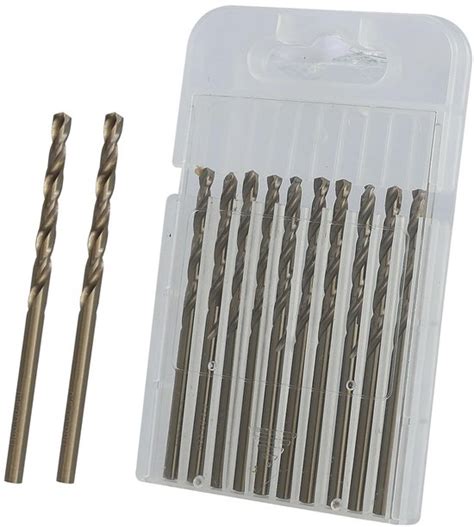3 Mm Hss Kobalt Borenset 10 Stuks Voor Makkelijk Boren In Harde