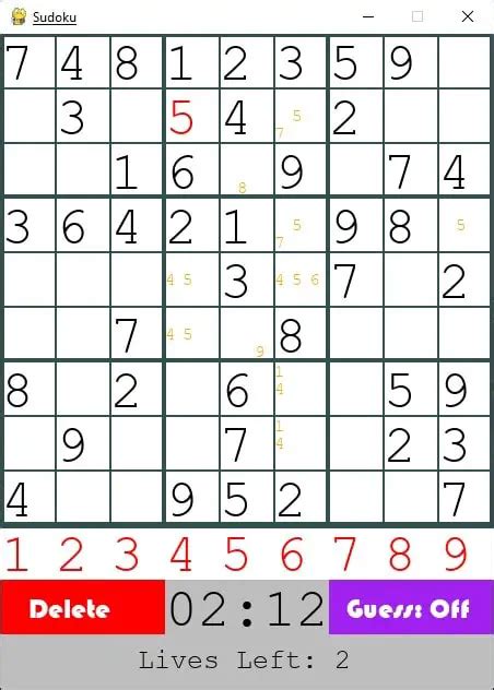 How To Build A Sudoku Game With Python The Python Code