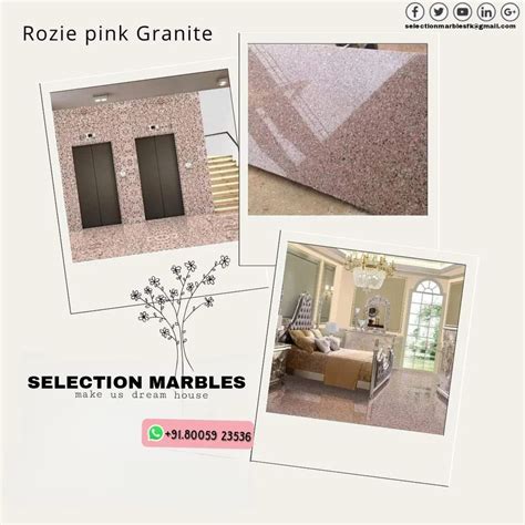 16 Mm Rozy Pink Granite For Flooring At ₹ 61 Sq Ft In Kishangarh Id 2851519187097