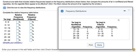 solved fill in the blanks construct one table that includes