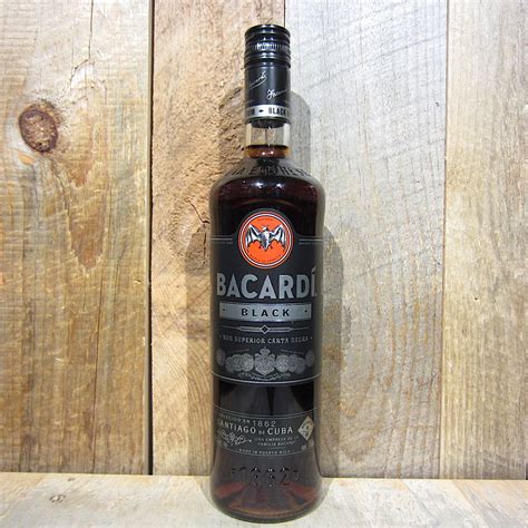 Bacardi Black Bottle Bacardi Carta Negra 40 Rum 70cl Master Of
