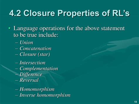 Ppt Chapter 4 Properties Of Regular Languages Powerpoint Presentation