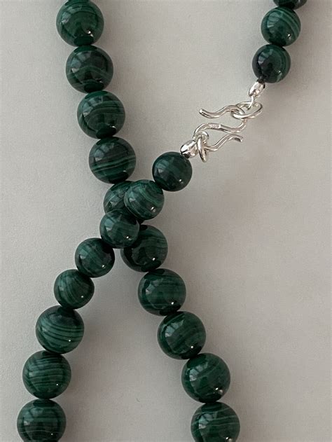 Malakite Necklace 10mm