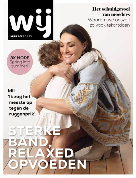 Tijdschrift Wij April 2025 Pers Wereld