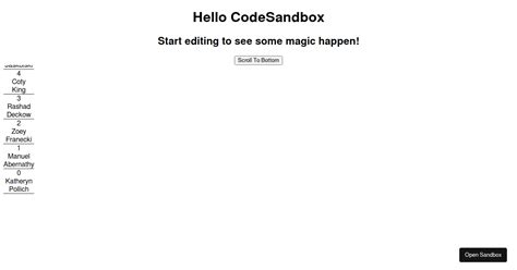 Inverse Infinite Scroll Forked Codesandbox Inverse Infinite Scroll Forked Codesandbox