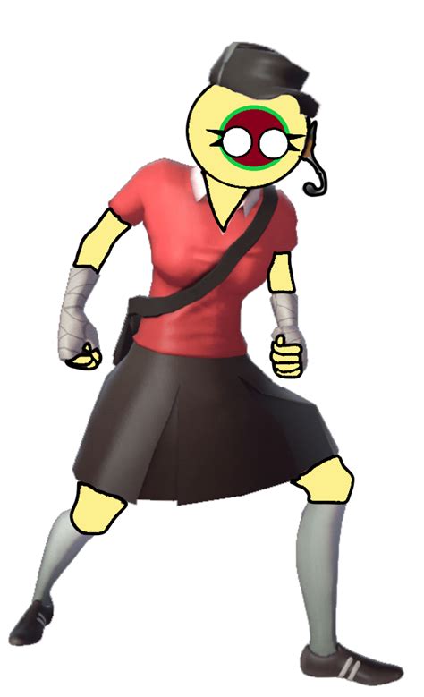 Genderbent Me As Femscout By Blusteraster12 On Deviantart