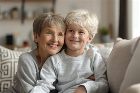 89000 Grandmother Grandson Bonding Pictures