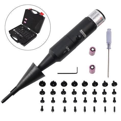 Professional Laser Bore Sight Kit Multiple Caliber Upgraded Red Bore