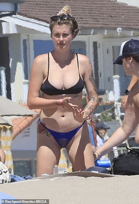 Ireland Baldwin Has Wardrobe Malfunction As She Falls Out Of Bikini Top