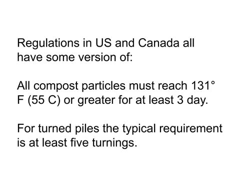 Pathogen Reduction Time Temperature And Beyond Ppt