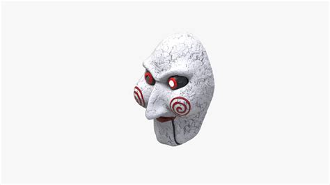 3d Billy The Doll Saw Mask Turbosquid 1788822
