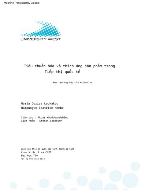 Product Standardization And Adaptation I Pdf